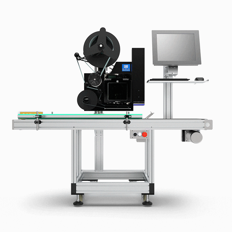 Box/Card/Bag Top and Bottom Labeling Machine