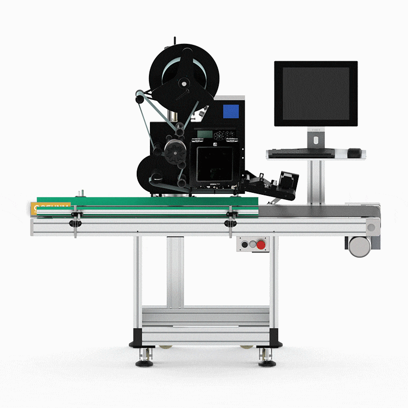 Box/Card/Bag Top and Bottom Labeling Machine